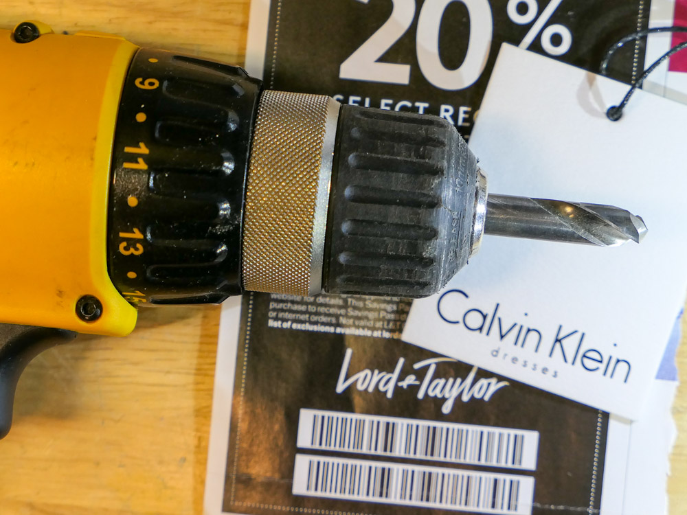A Drill is Not a Solution for a Forgotten Security Tag | At Home with Tech