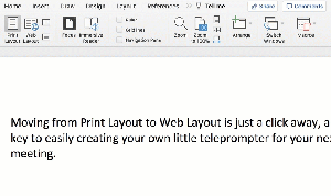 How to Use Microsoft Word as a Teleprompter for your Next Zoom | At ...