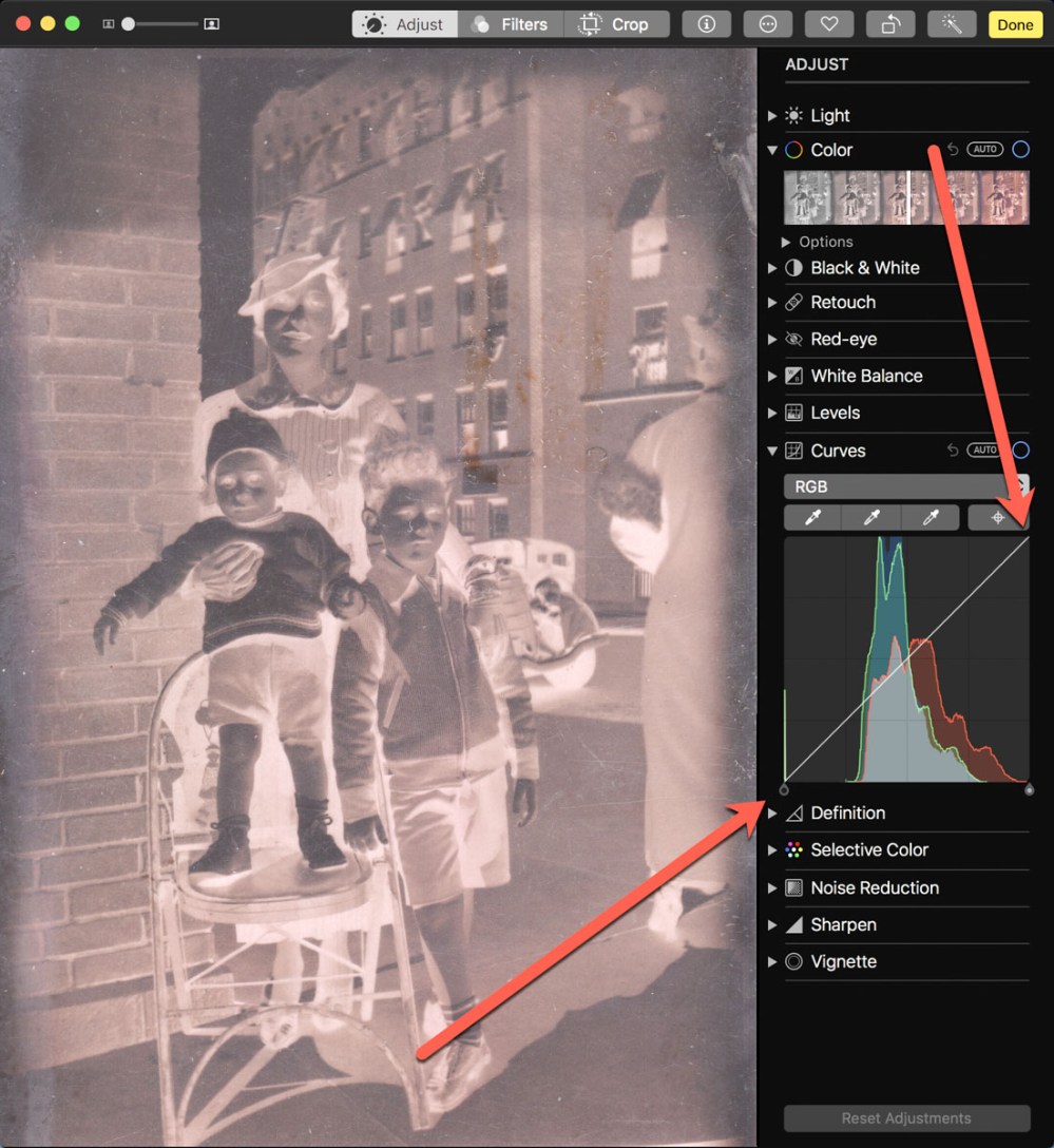 How to Quickly Turn a Scanned Negative into a Positive Image on a Mac ...