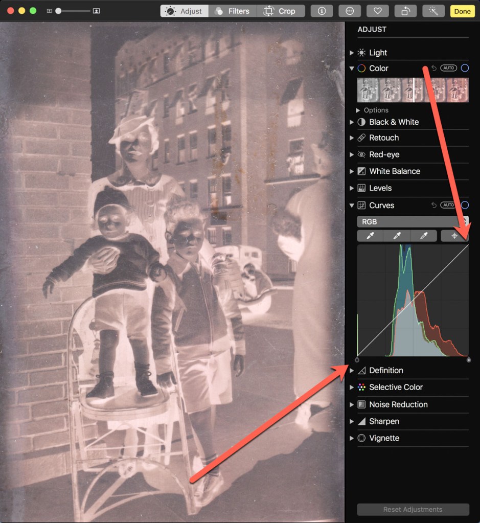How to Quickly Turn a Scanned Negative into a Positive Image on a Mac ...